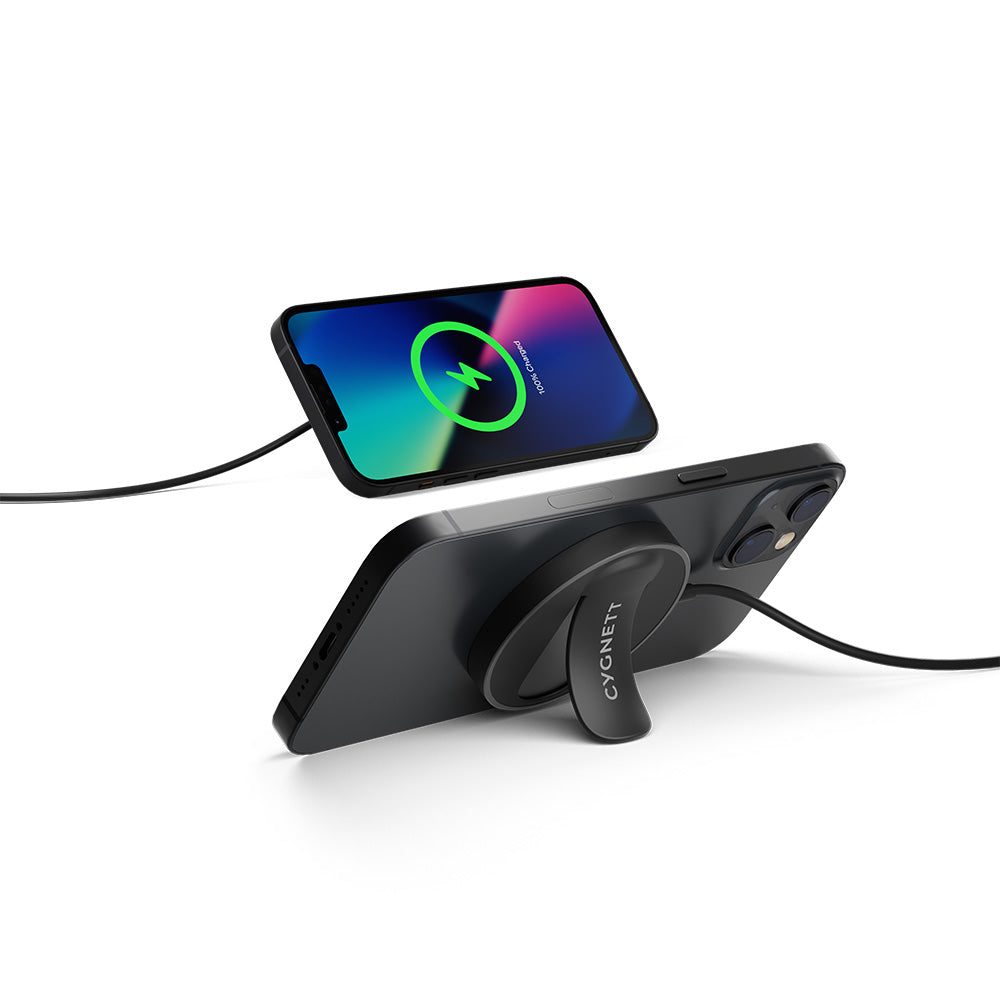 Magnetic Wireless Charging Cable - Black 1m